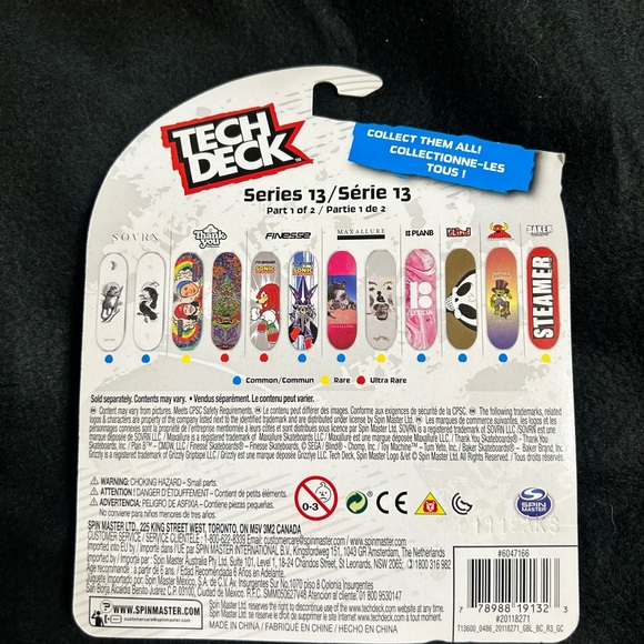 Tech Deck | Toys | Tech Deck Fingerboard Skateboard Sovrn Crow Series 3 ...